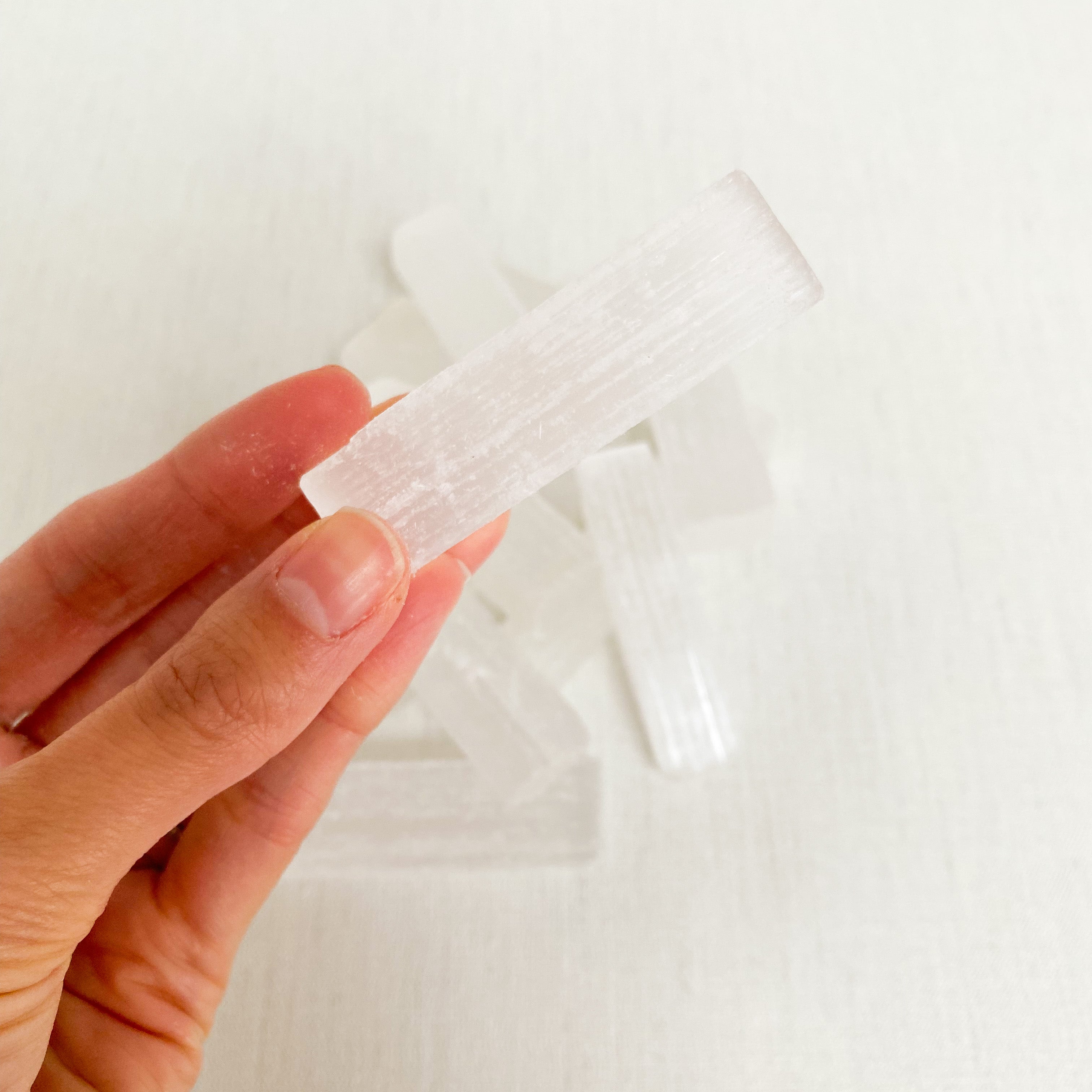 Selenite Stick (with description card) – Hoof & Paw