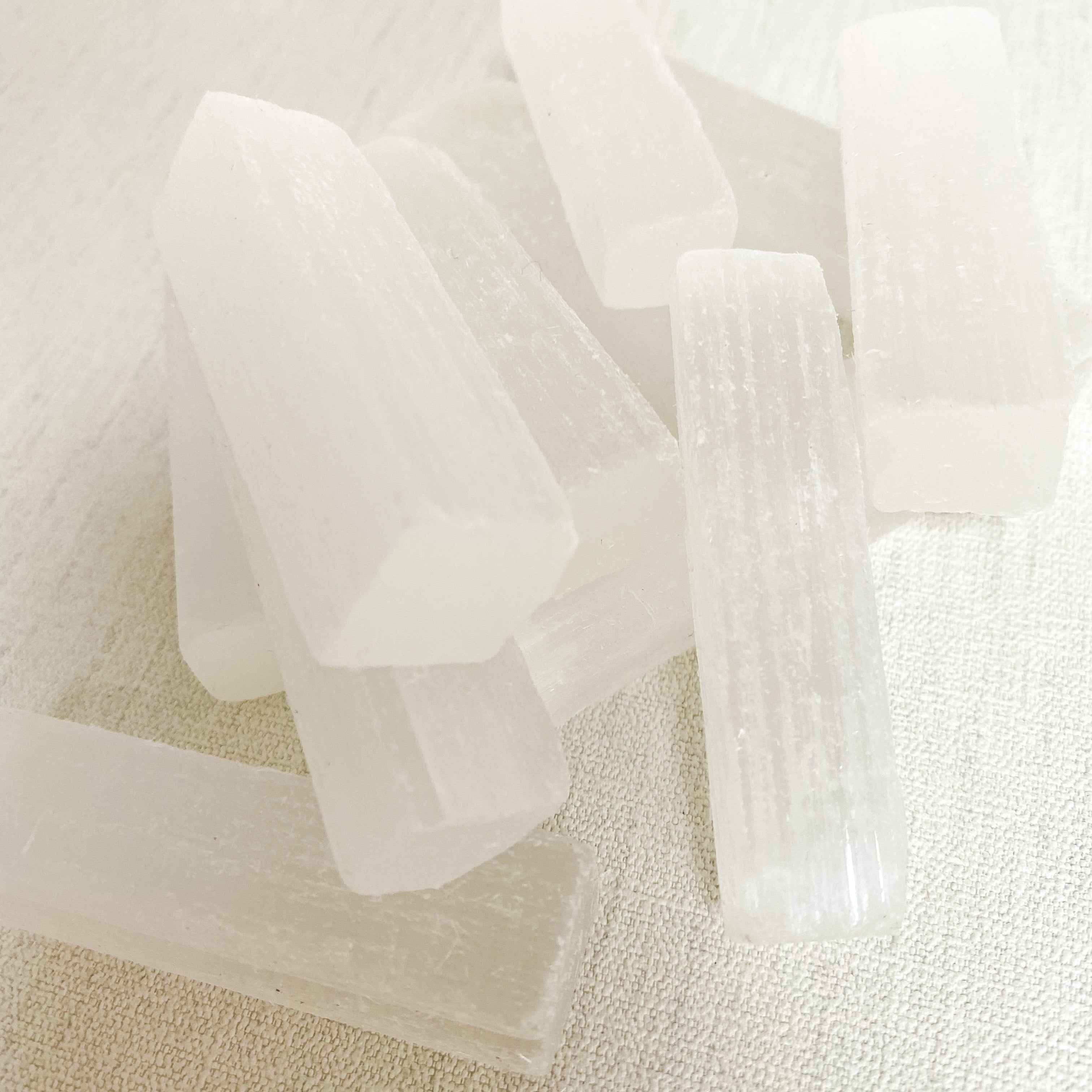 Selenite Stick (with description card) – Hoof & Paw